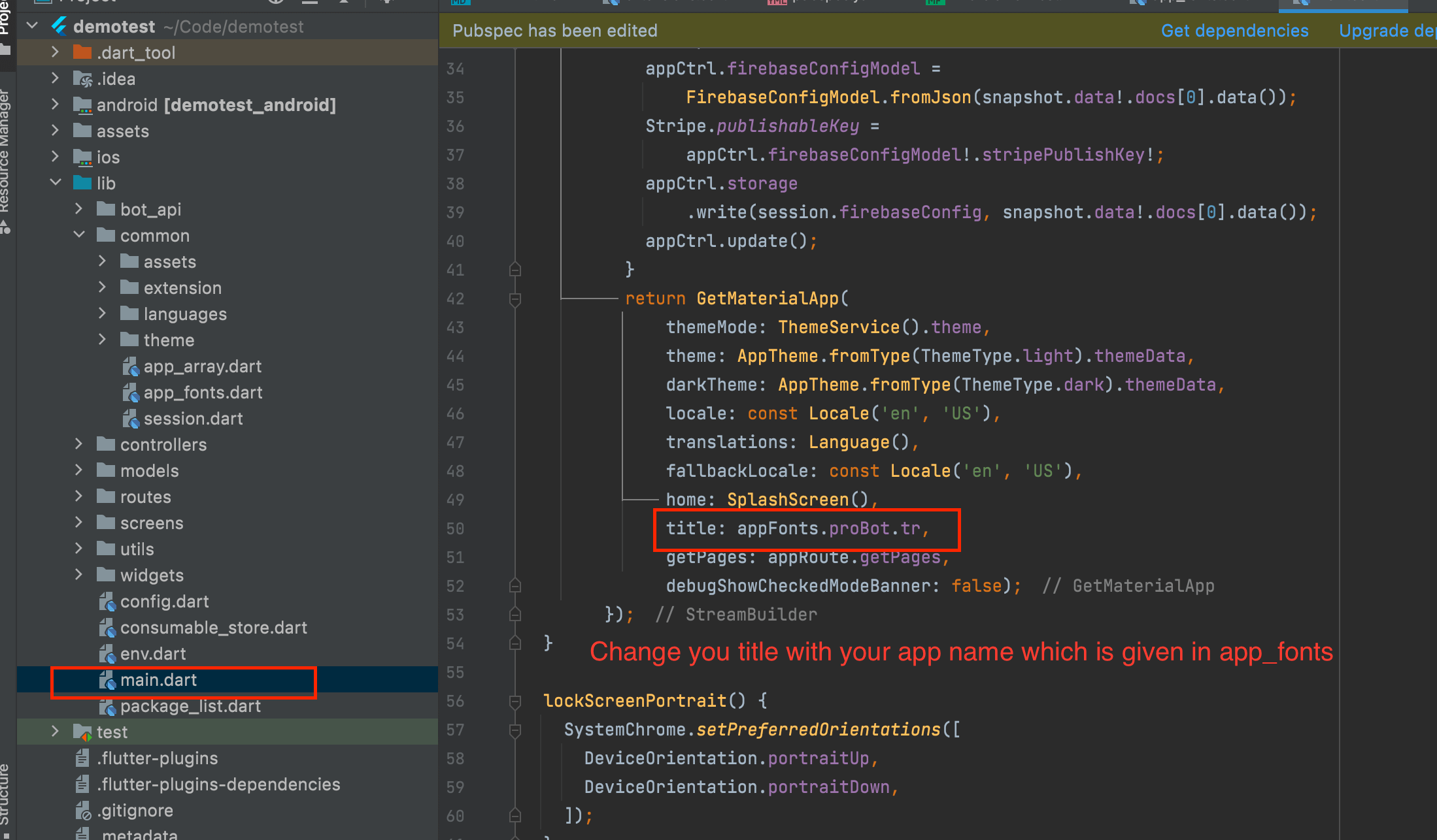 Probot - Flutter Document
