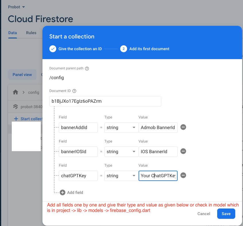 Probot - Flutter Document