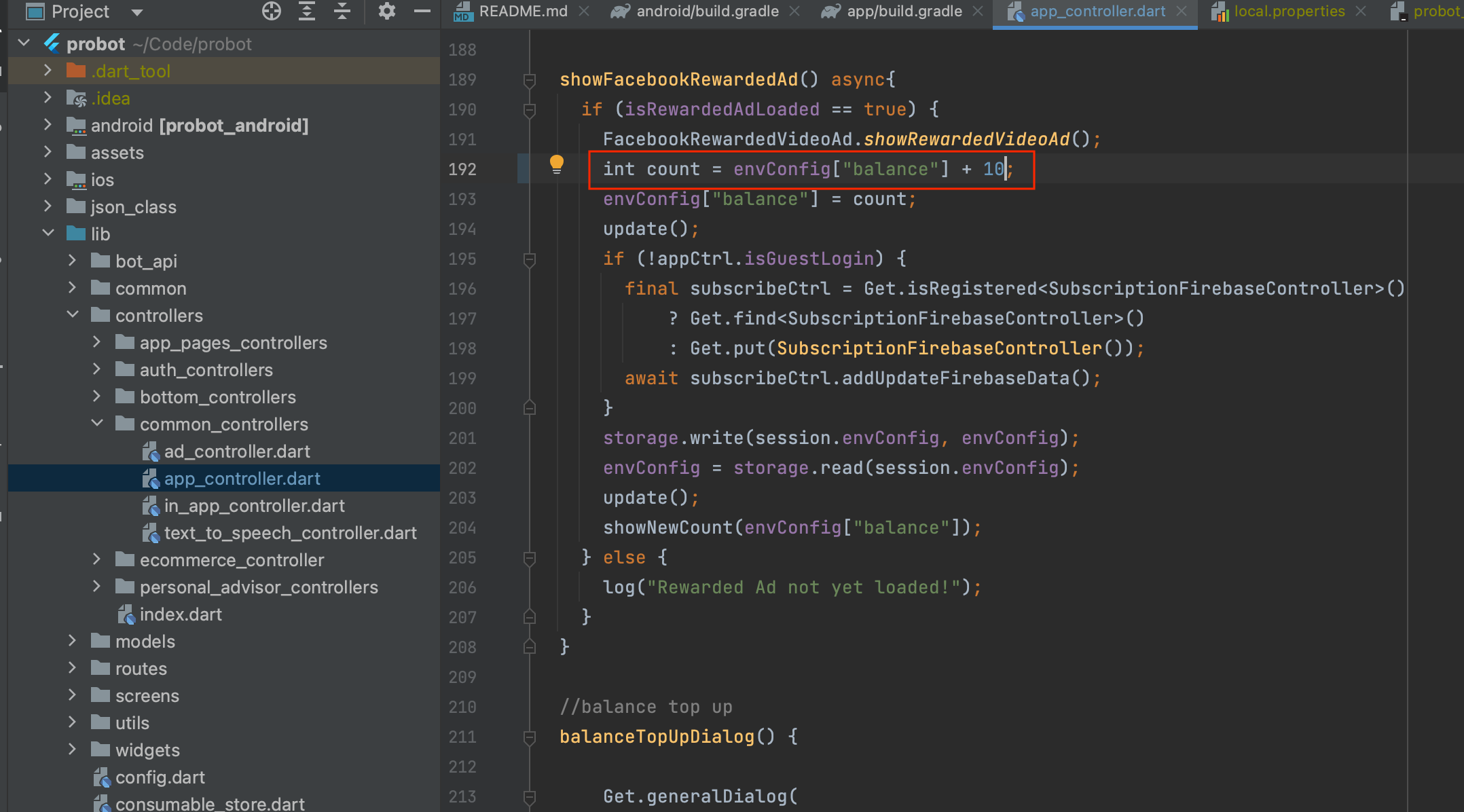 Probot - Flutter Document