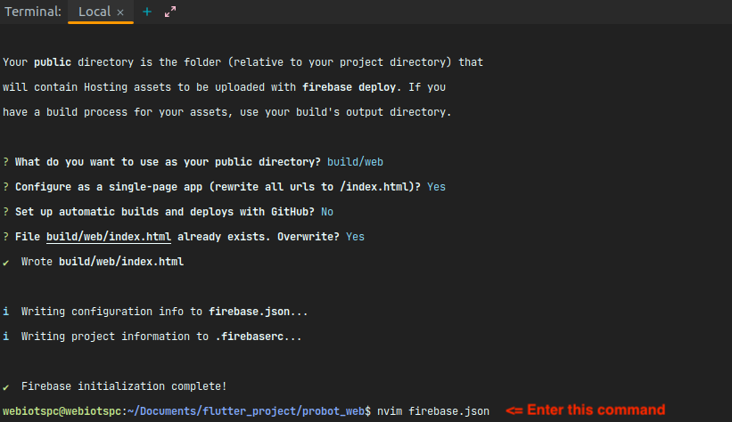 Probot - Flutter Document
